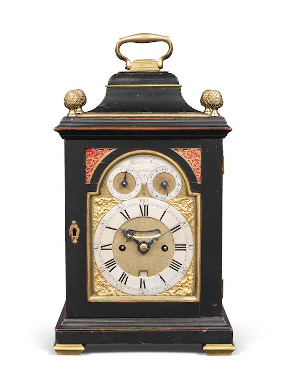 Bonhams : A good and rare late 18th century brass-mounted ebonised ...