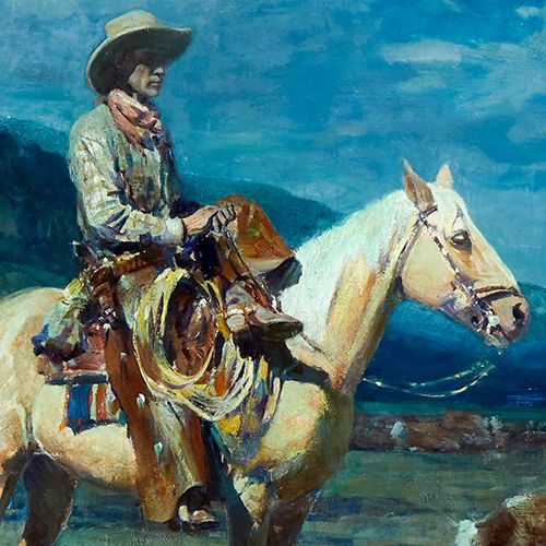 Western Artists Paintings The Western Art Of Morgan Weistling