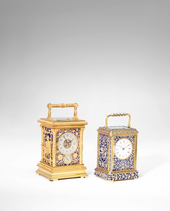 Bonhams : A fine and rare late 19th Century French blue and white ...