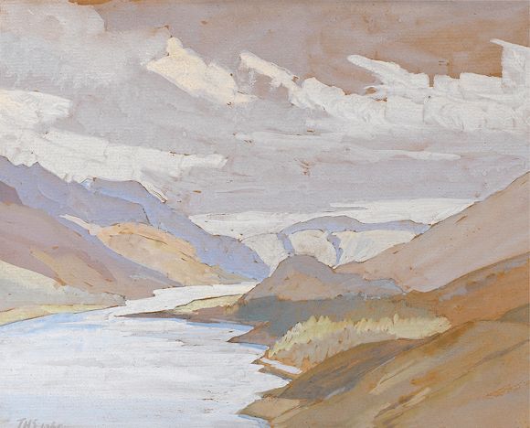 Bonhams : Theodore Howard Somervell (British, 1890-1975) Loch Leven ...