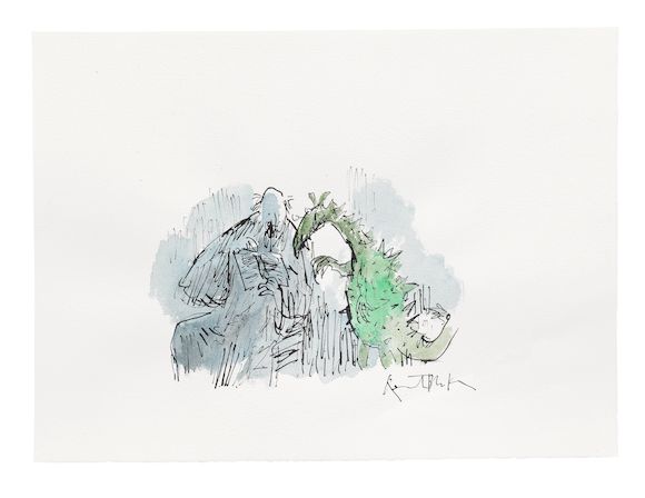 Bonhams : Sir Quentin Blake (British, born 1932) Dragon Companion ...