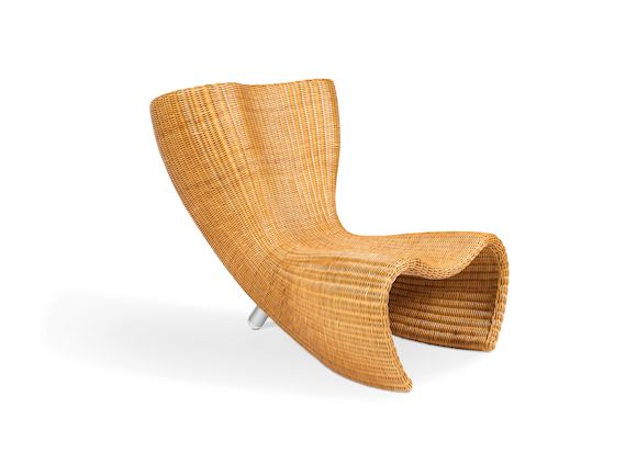 Bonhams Cornette de Saint Cyr : MARC NEWSON Chauffeuse Wickercréation ...