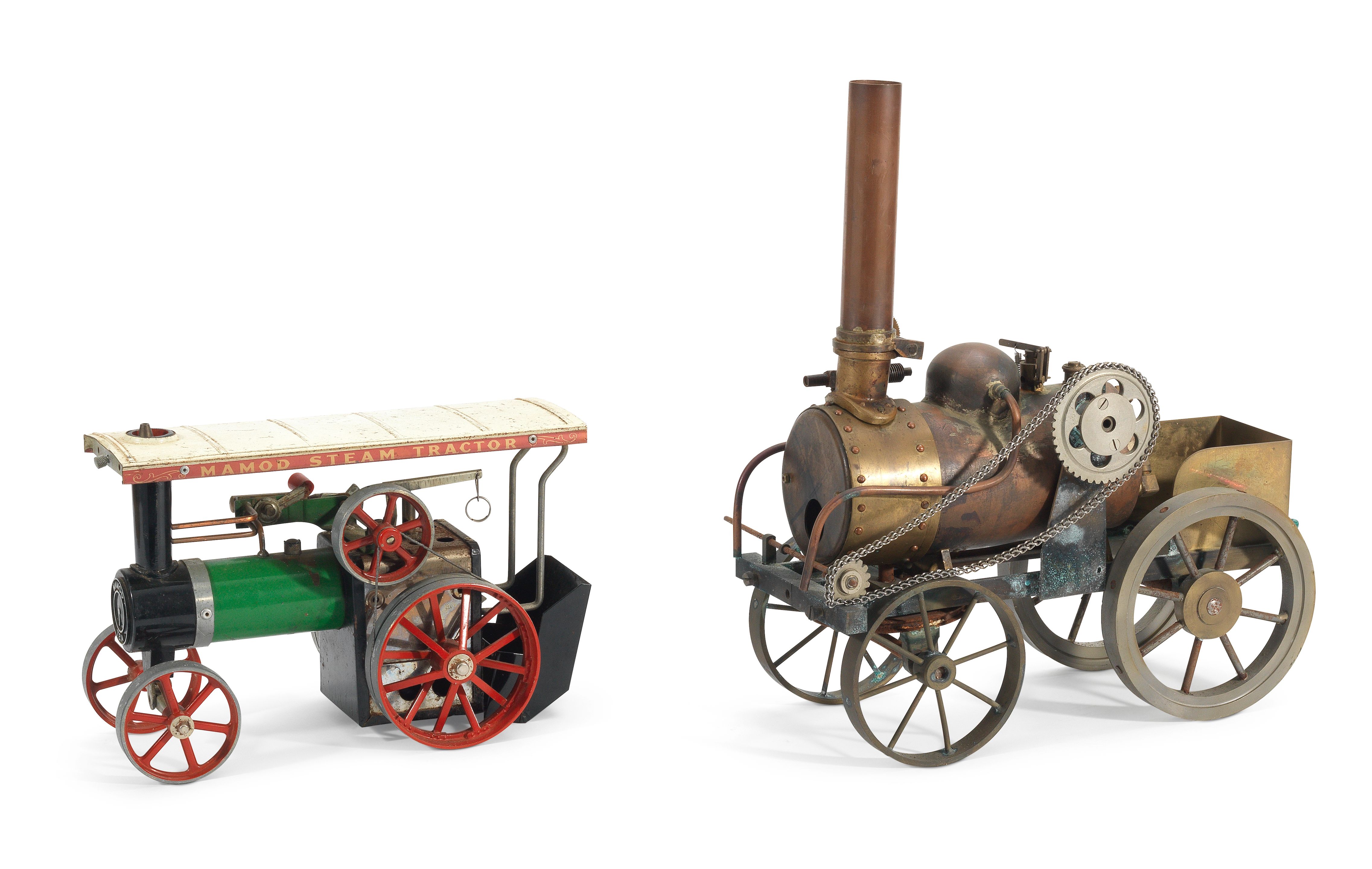 Bonhams : A Mamod TE1A steam tractor Circa 1970s (2)