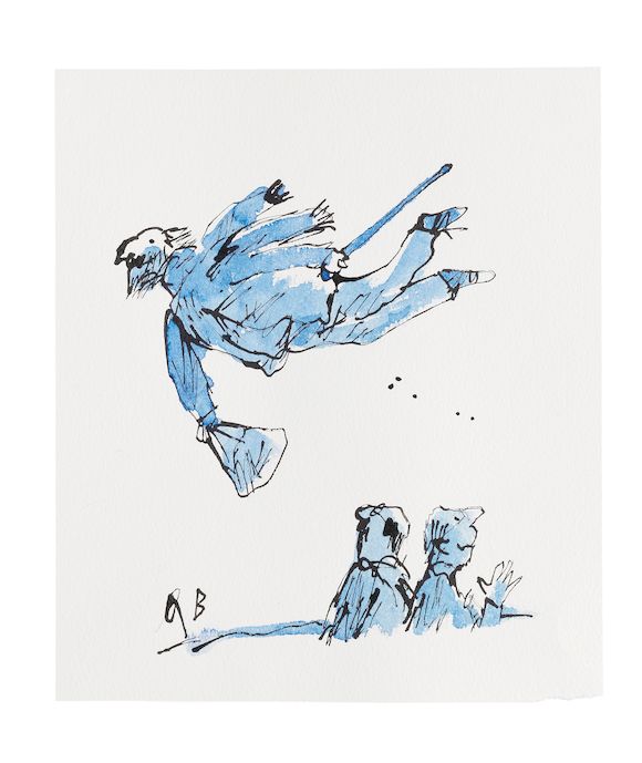 Bonhams : Sir Quentin Blake (British, born 1932) A Polite Greeting No.4 ...