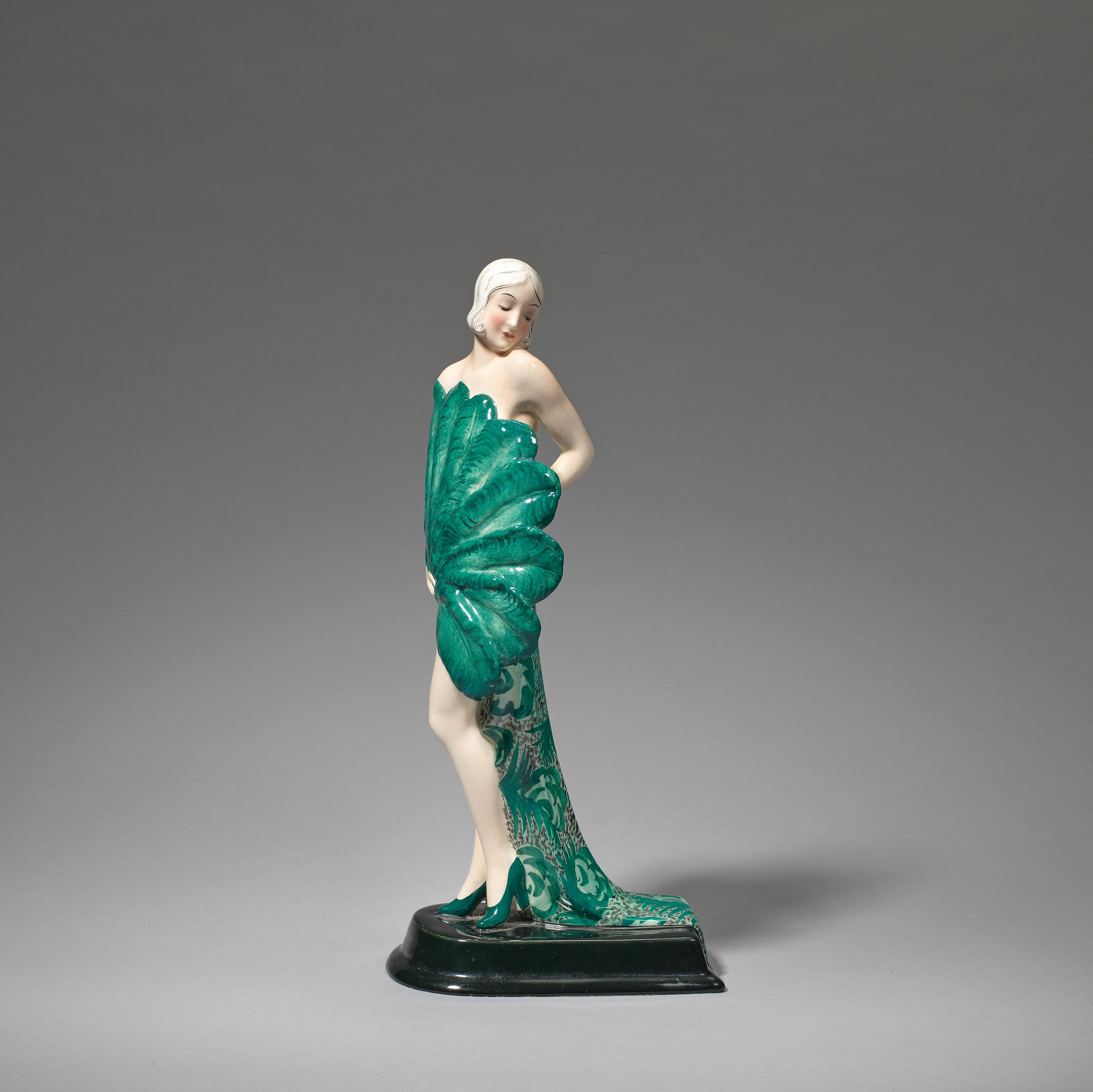 Bonhams Stefan Dakon For Goldscheider Figural Sculpture Model No
