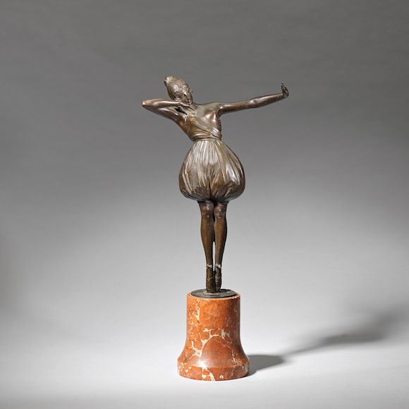 Bonhams : Bruno Zach Ballet dancer, circa 1920