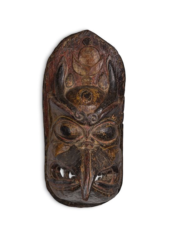Bonhams Cornette de Saint Cyr : DEUX MASQUES DE GARUDA ET D'UN TAUREAU ...
