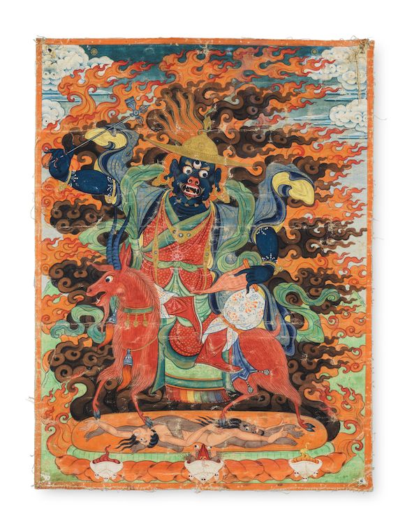 Bonhams Cornette de Saint Cyr : TANGKA REPRÉSENTANT BEGTSE CHEN ...