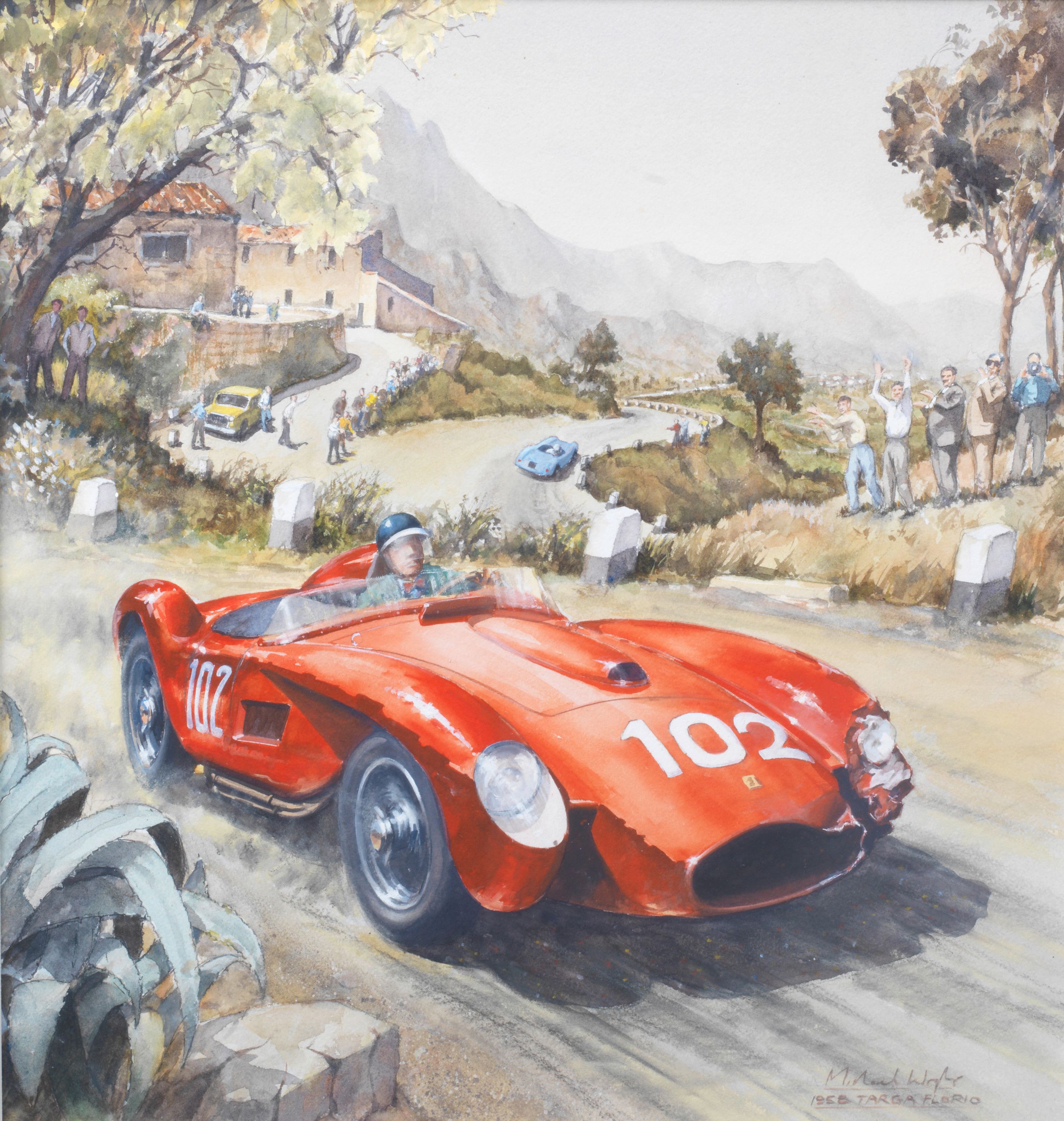Bonhams Cars : Michael Wright (British 1935-), 'Mike Hawthorn - 1958 ...