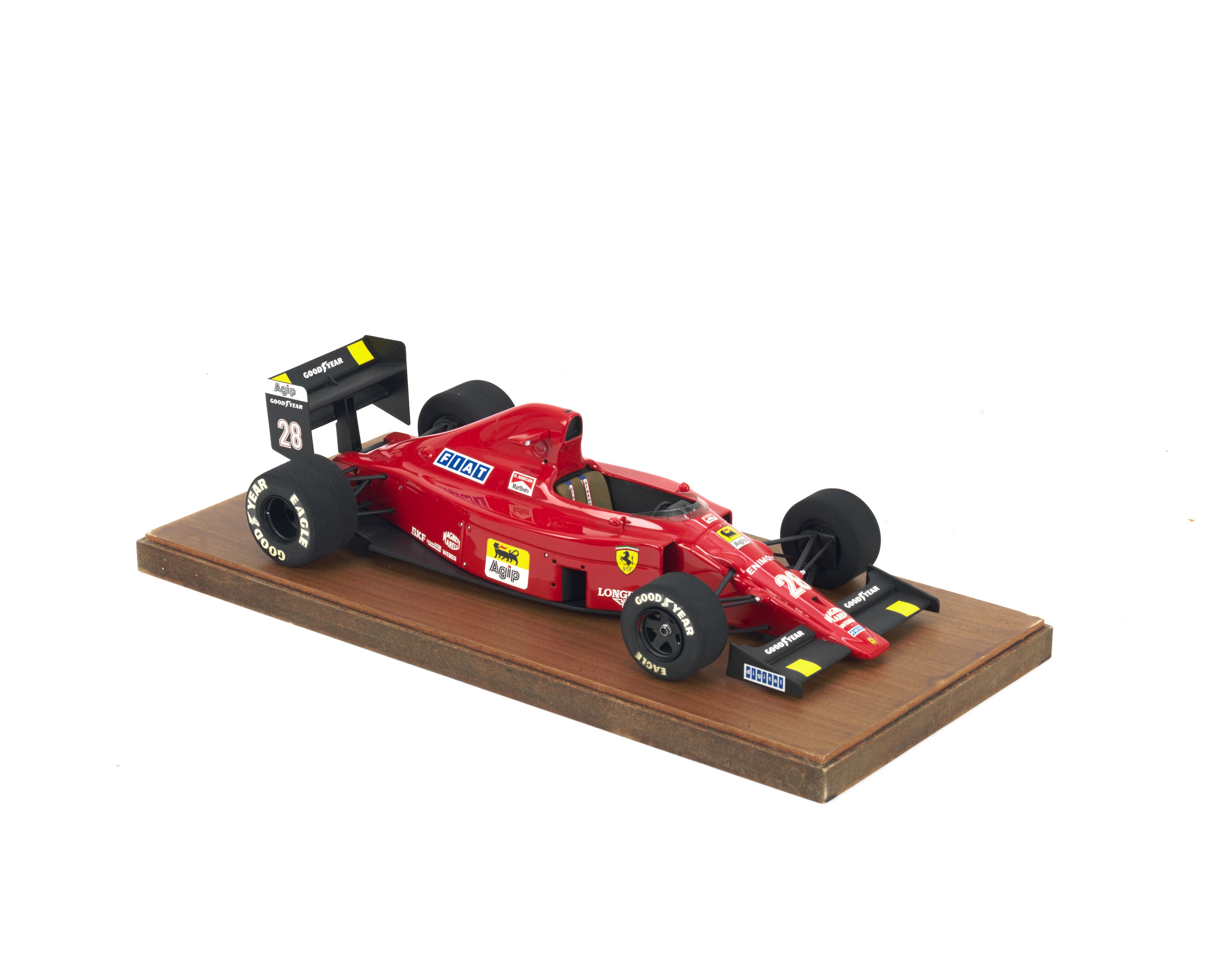 Bonhams Cars : A 1:14 scale model of Gerhard Berger's Ferrari 640 F1-89 ...