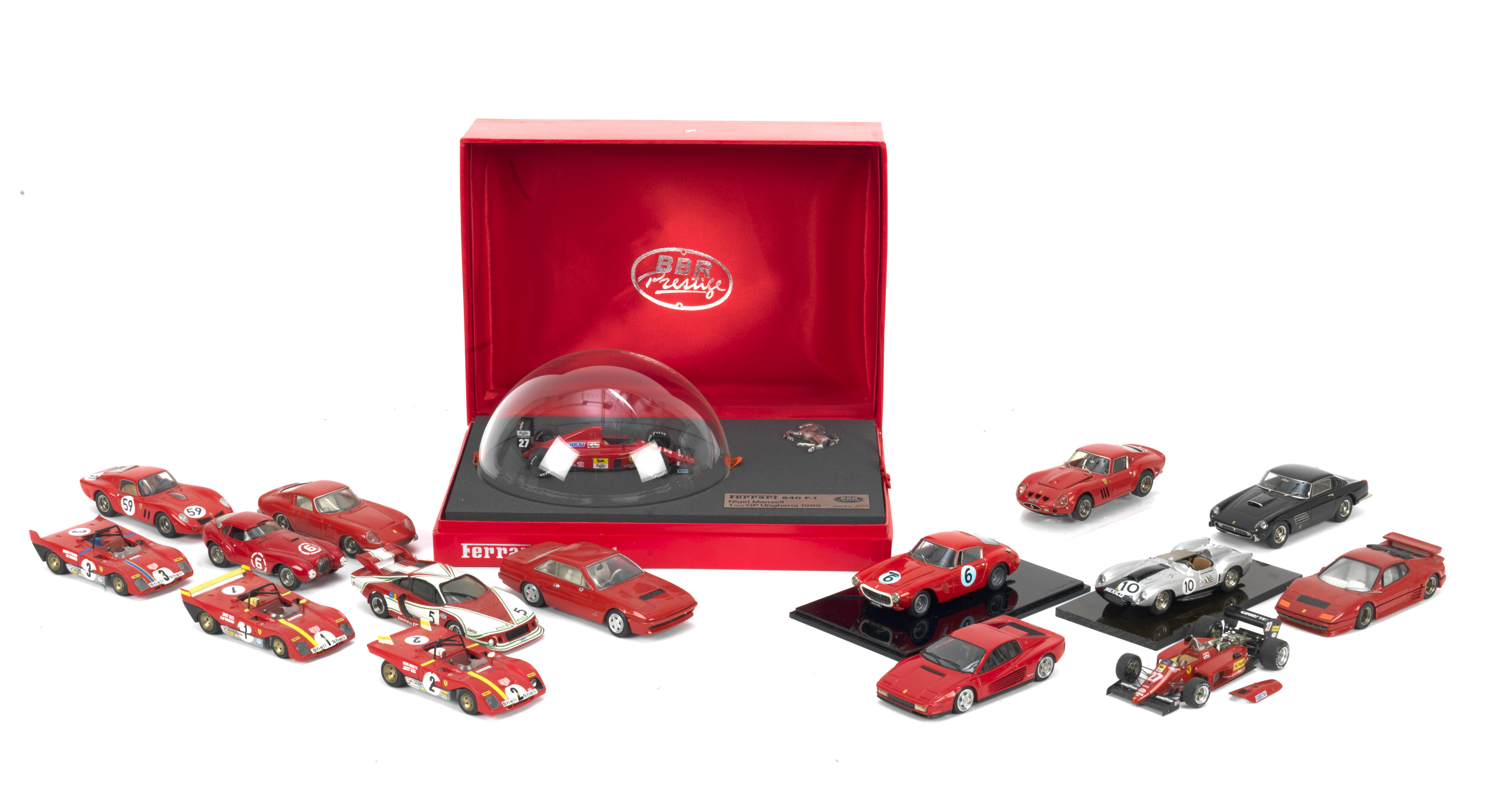 Bonhams Cars Assorted 143 Scale Model Ferrari Cars Qty