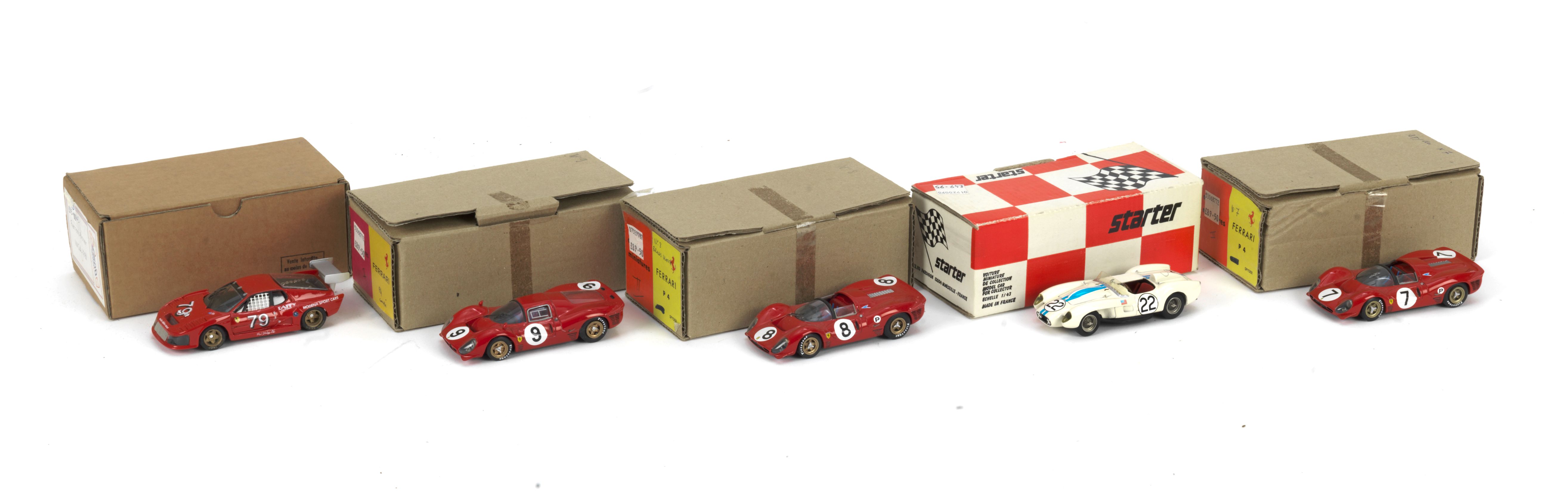 Bonhams Cars : Five Boxed 1:43 scale model Ferraris, ((5))
