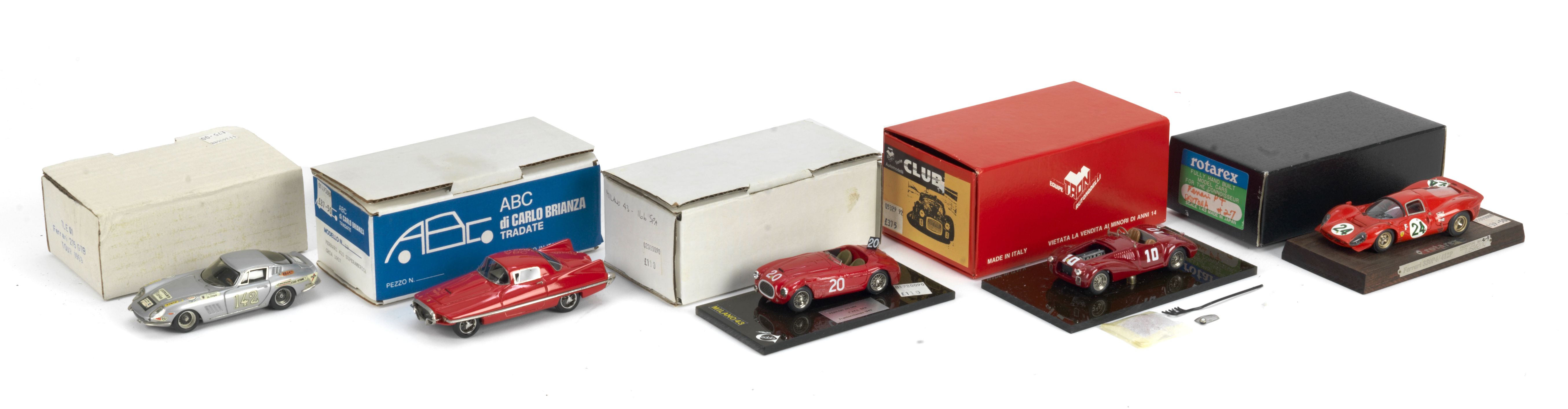 Bonhams Cars : Five Boxed 1:43 scale model Ferraris,