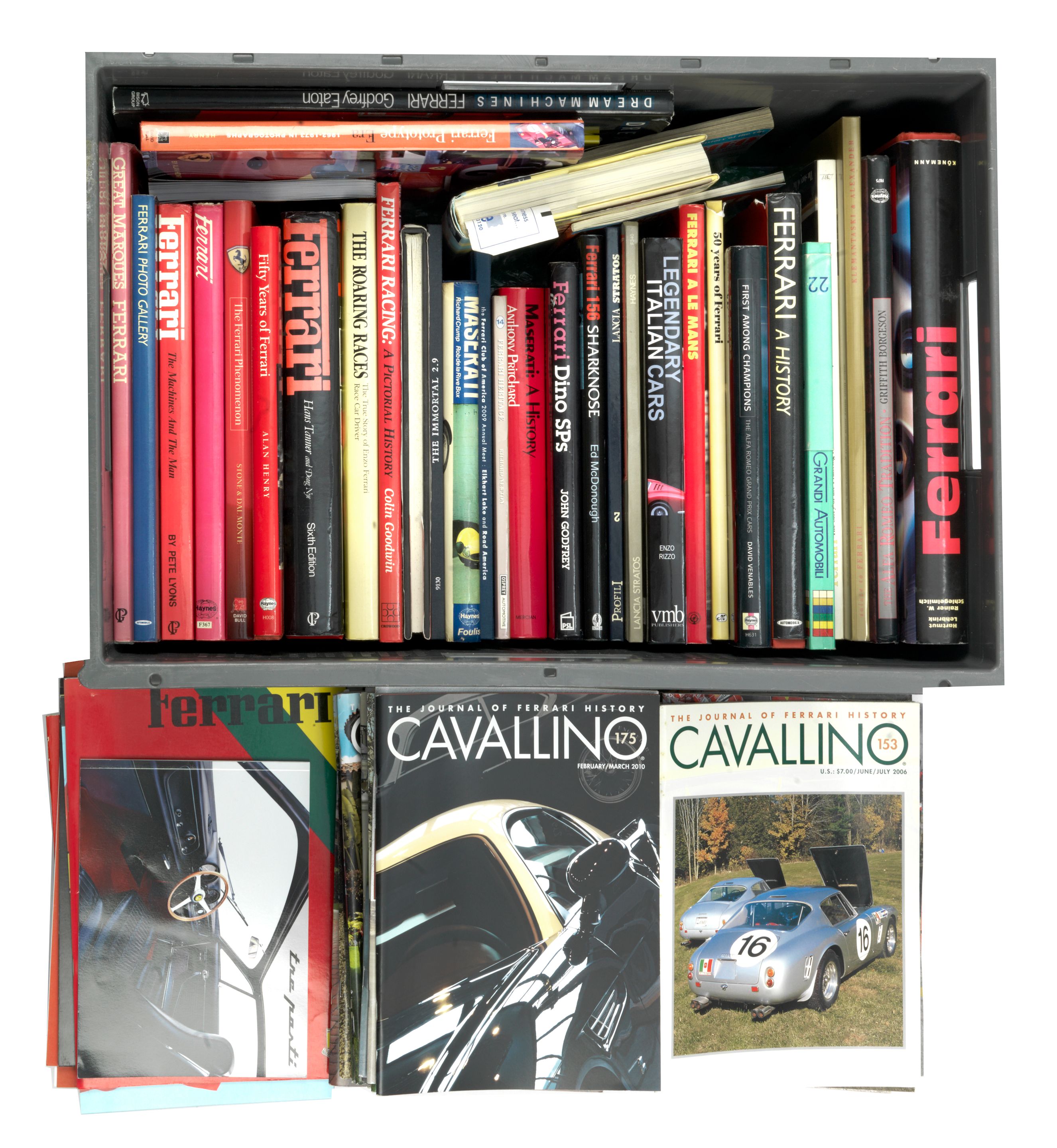 Bonhams Cars : Books relating to Ferrari and Italian marques, ((Qty))
