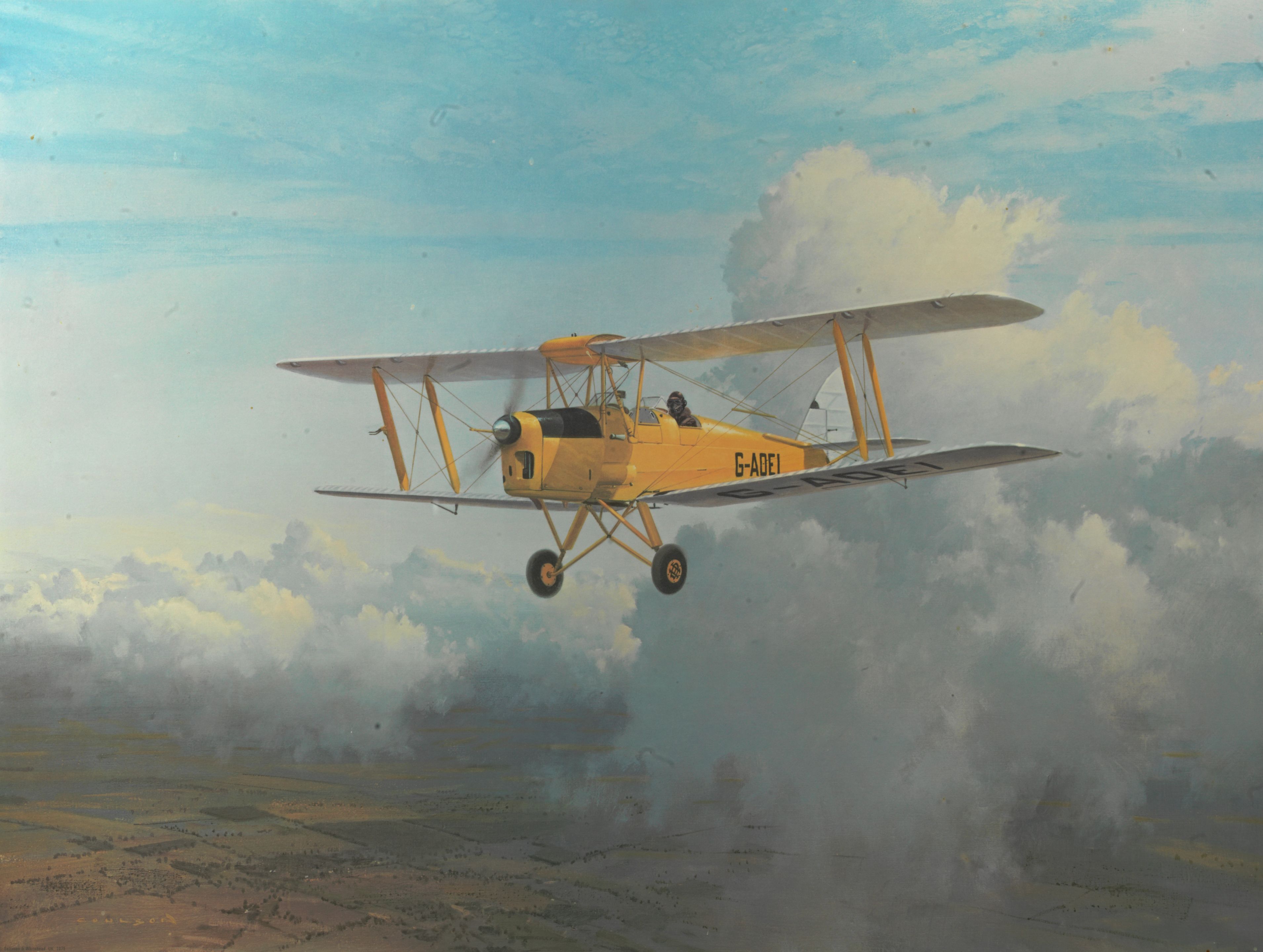 Bonhams Cars : 'Sunday Morning' limited edition print after Gerald Coulson,