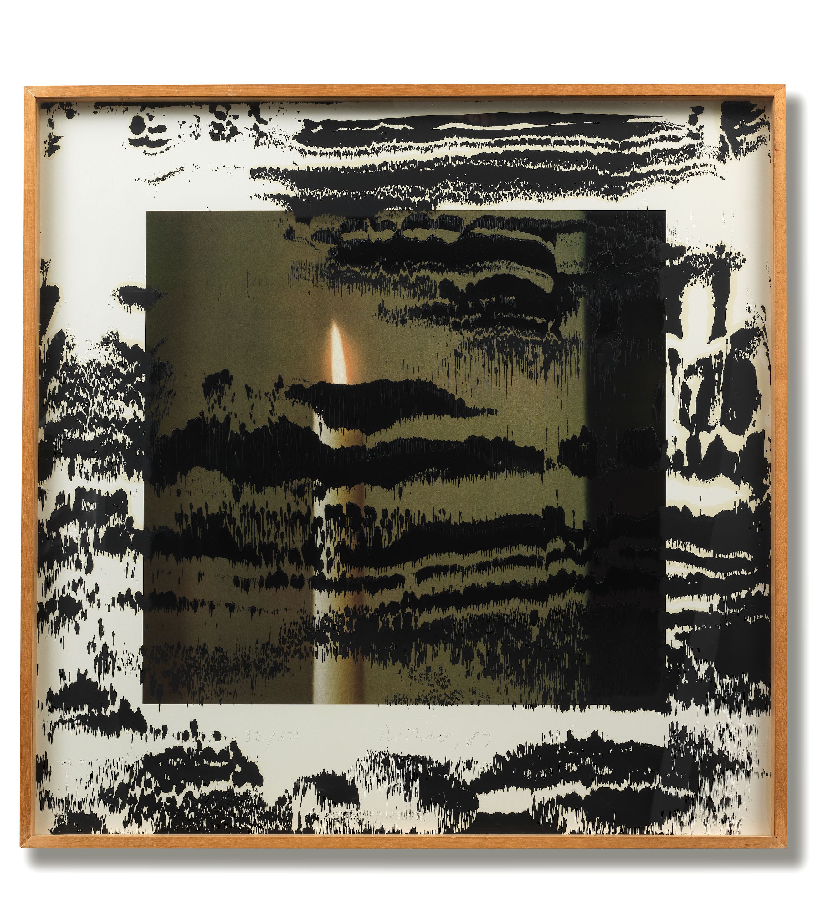 Bonhams : Gerhard Richter (born 1932) Kerze II Offset lithograph with ...
