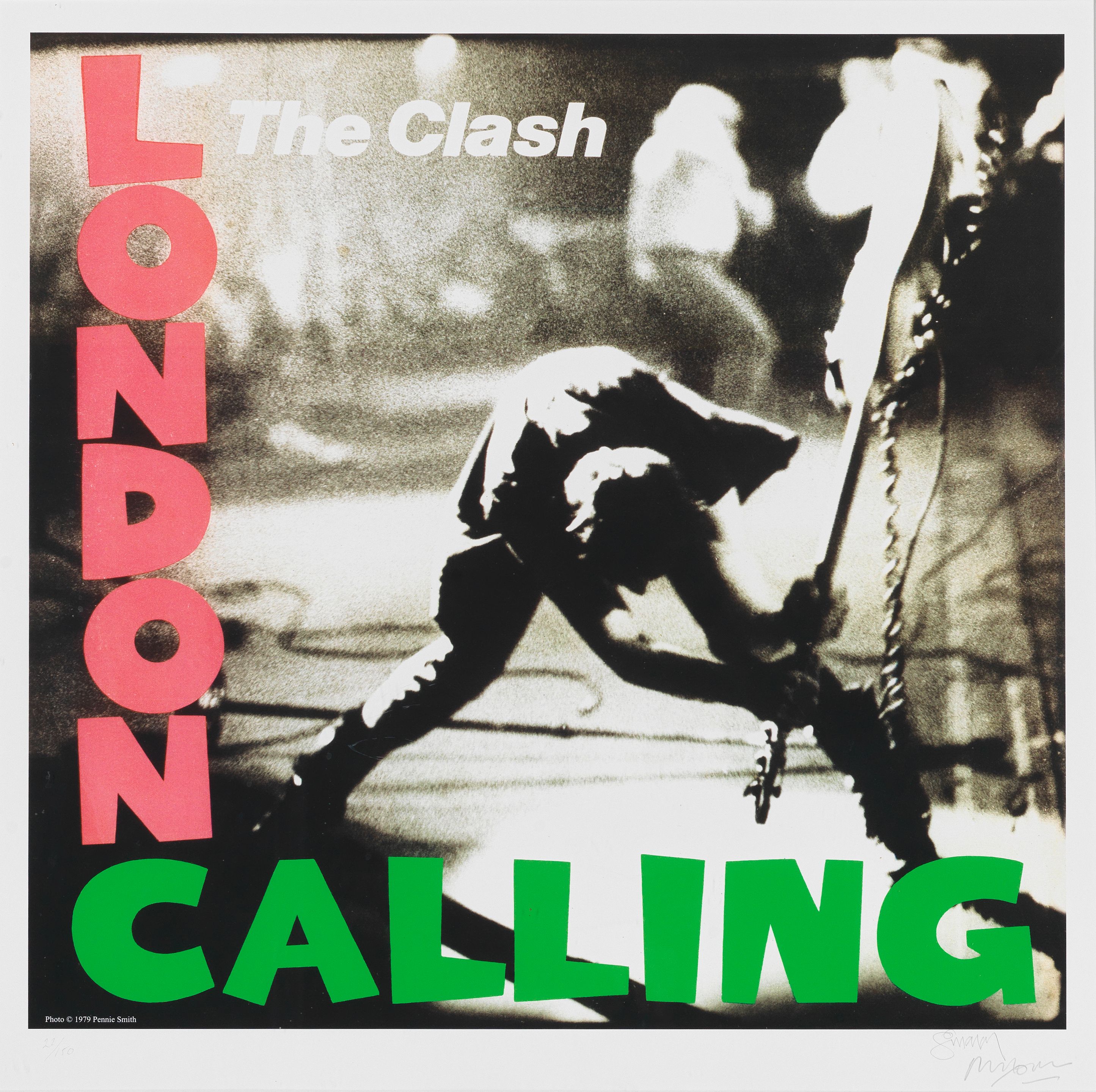 Bonhams : The Clash London Calling, printed later