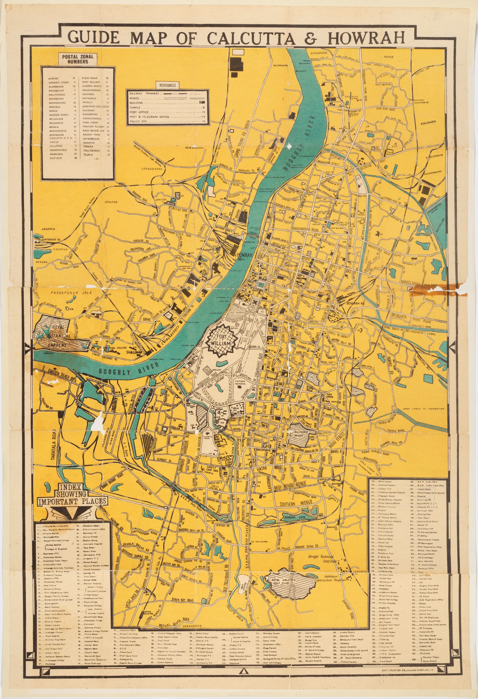 Calcutta Map