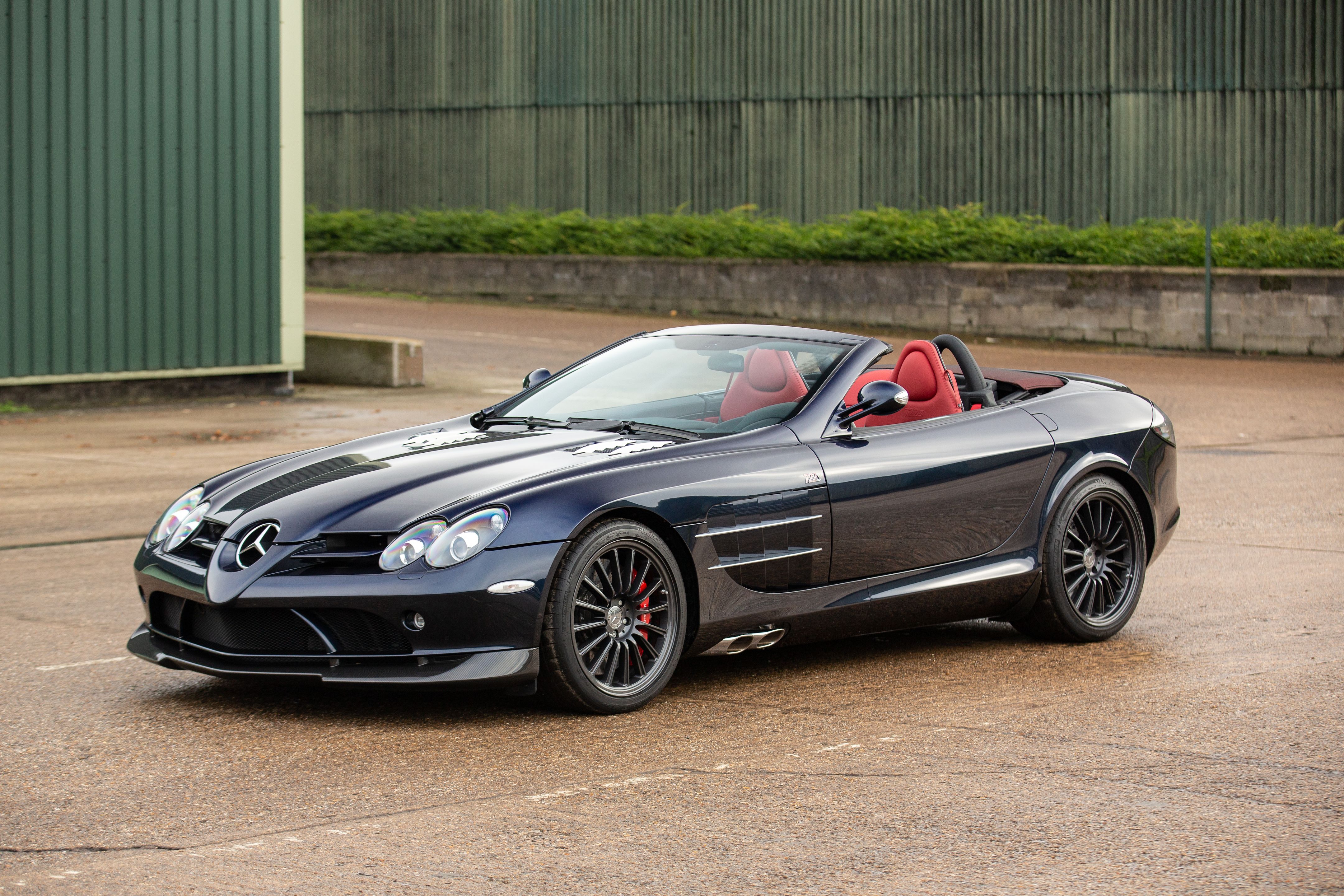 Mercedes Benz Slr Mclaren Blue