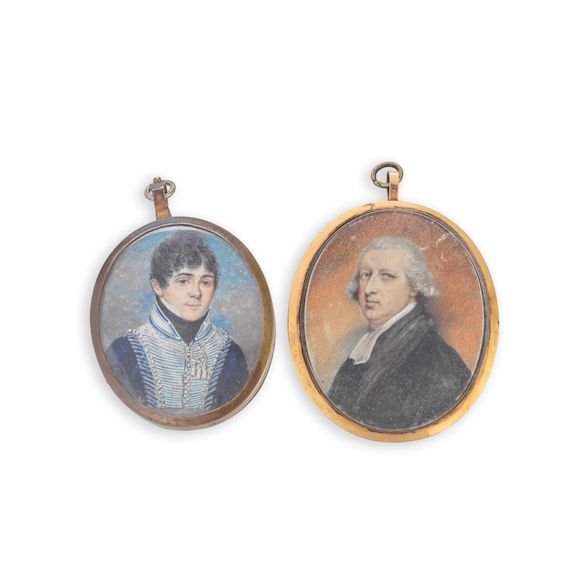 Bonhams : Manner of Henry Jacob Burch (British, b.1763) Two early 19th ...