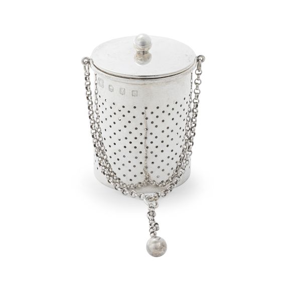 Bonhams : A Victorian Scottish silver tea infuser David & George Edward ...