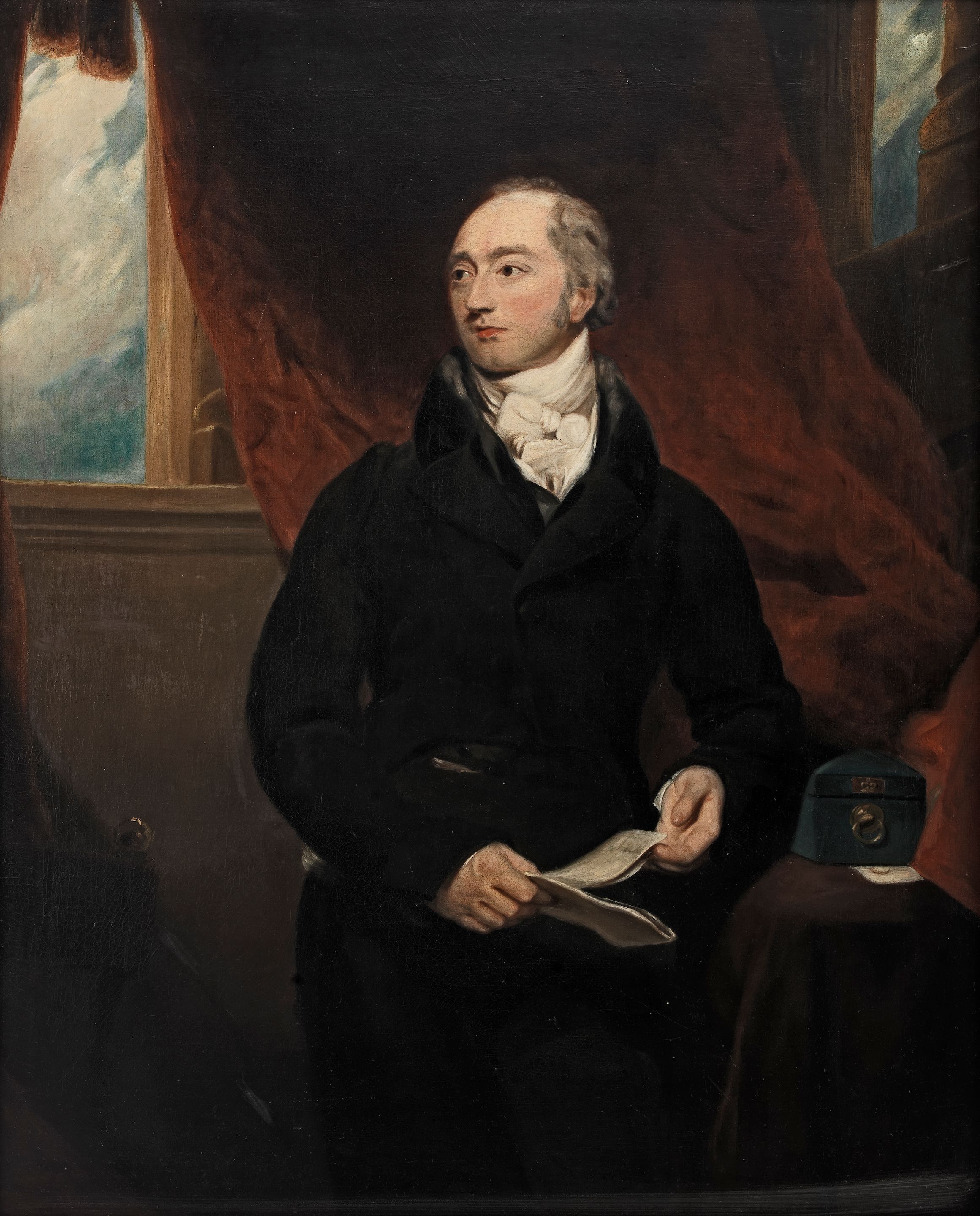 Bonhams : After Thomas Lawrence, 19th Century Portrait of Lord Canning ...