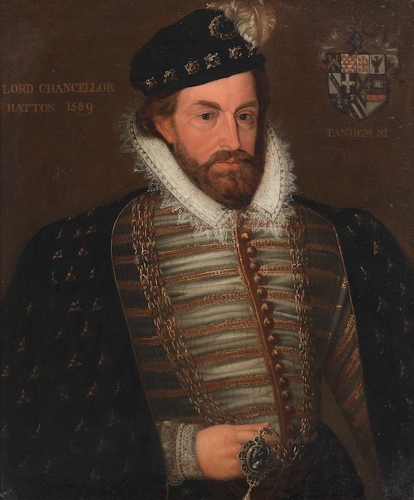 Bonhams : English School, 18th Century Portrait of Sir Christopher ...