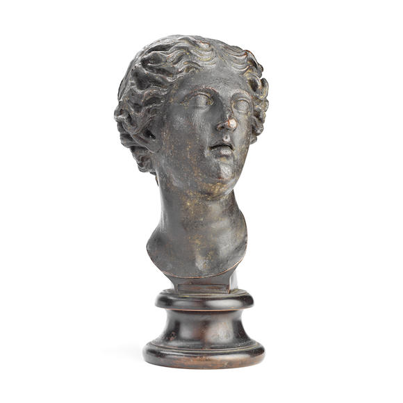 Bonhams A Late 19th Century Italian Patinated Bronze Bust Of A