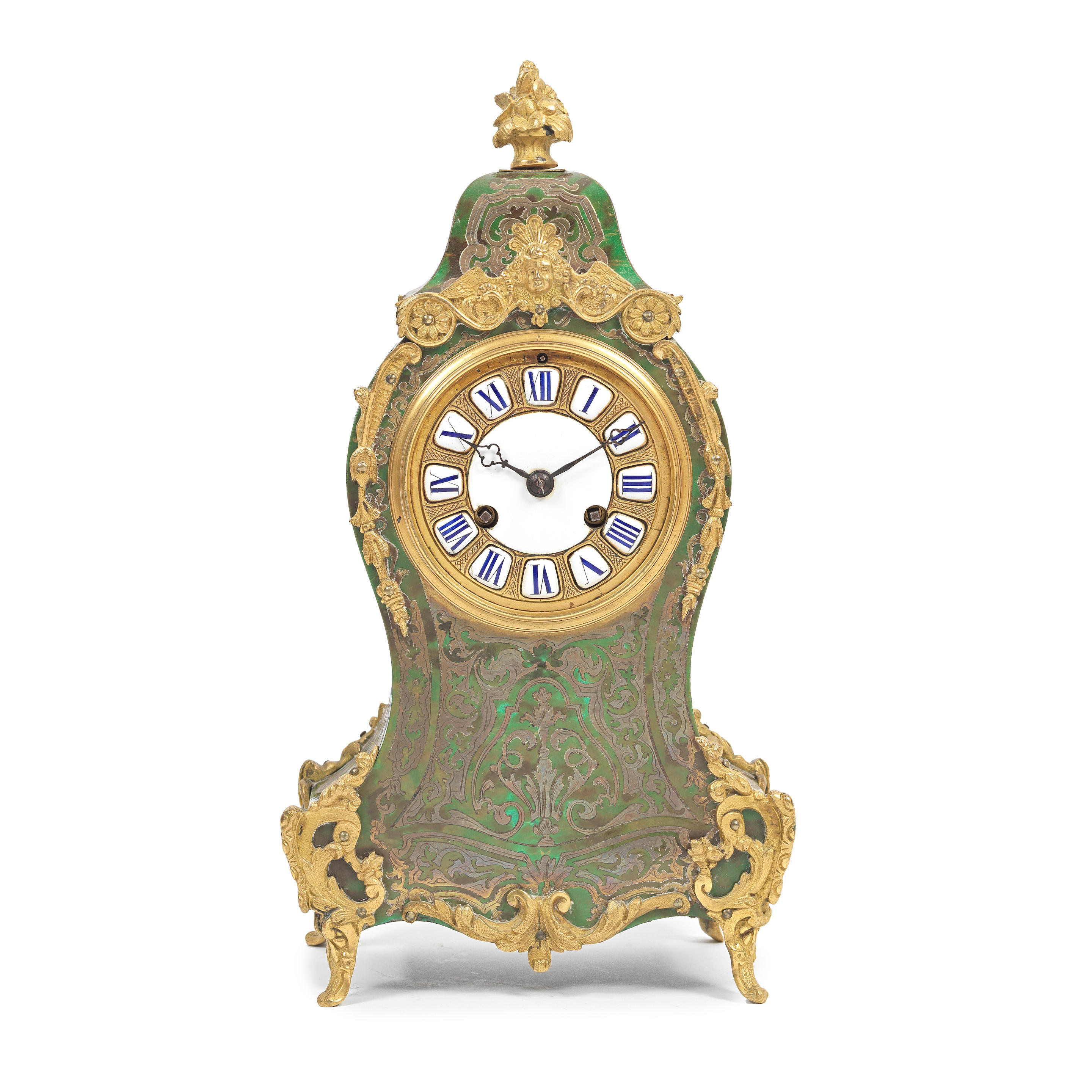 Bonhams A Late 19th Century French Gilt Brass Mounted And Green