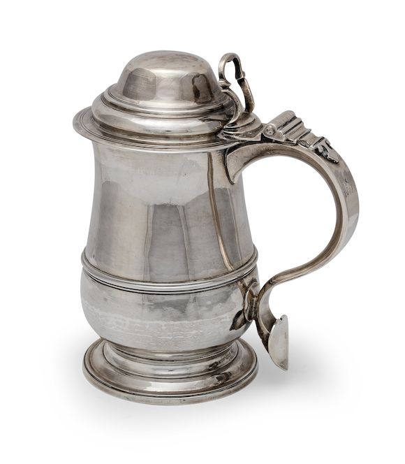 Bonhams : A George III small silver tankard Mark of WC (probably ...