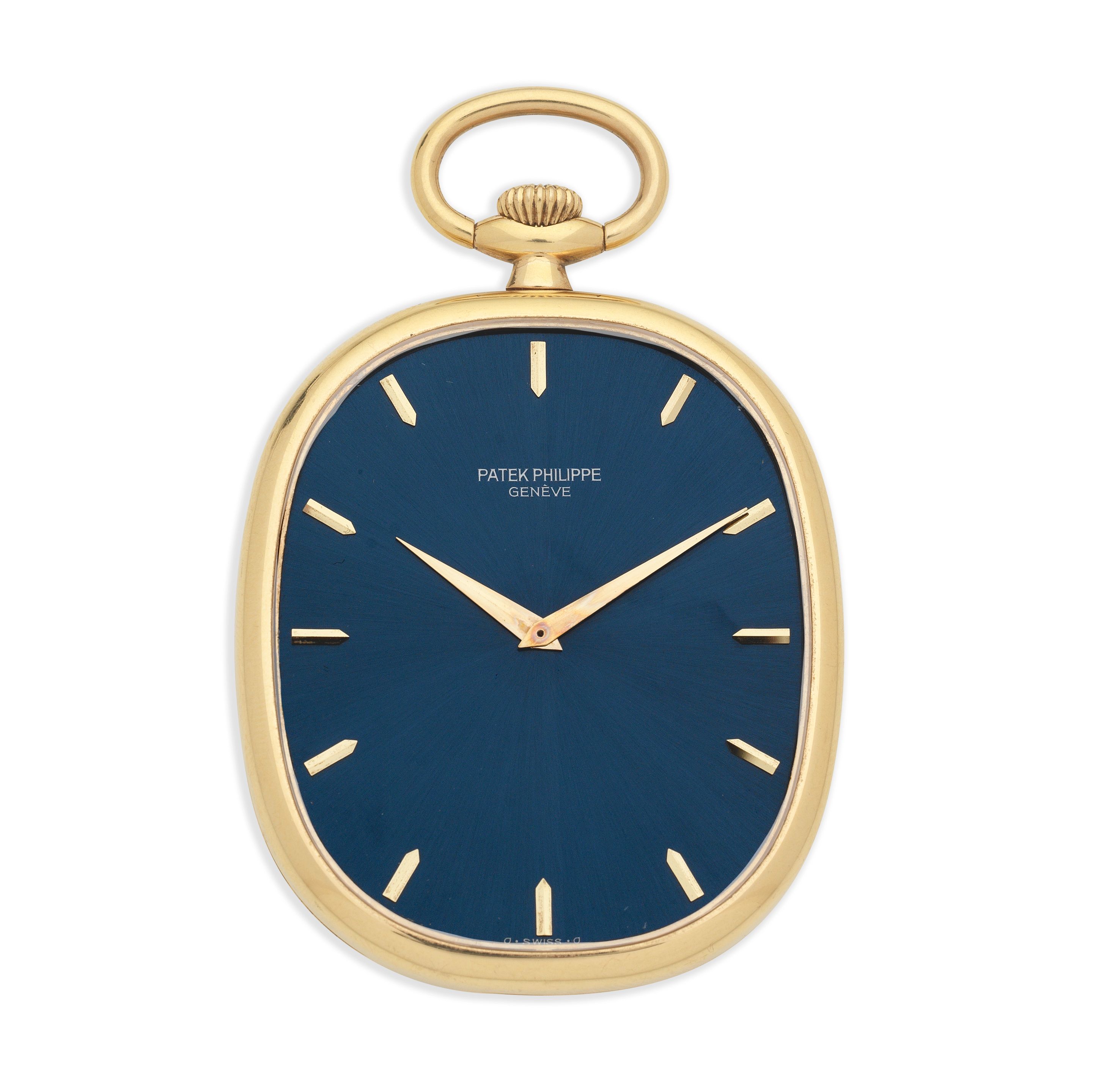Bonhams : Patek Philippe. An 18K gold manual wind open face pocket ...