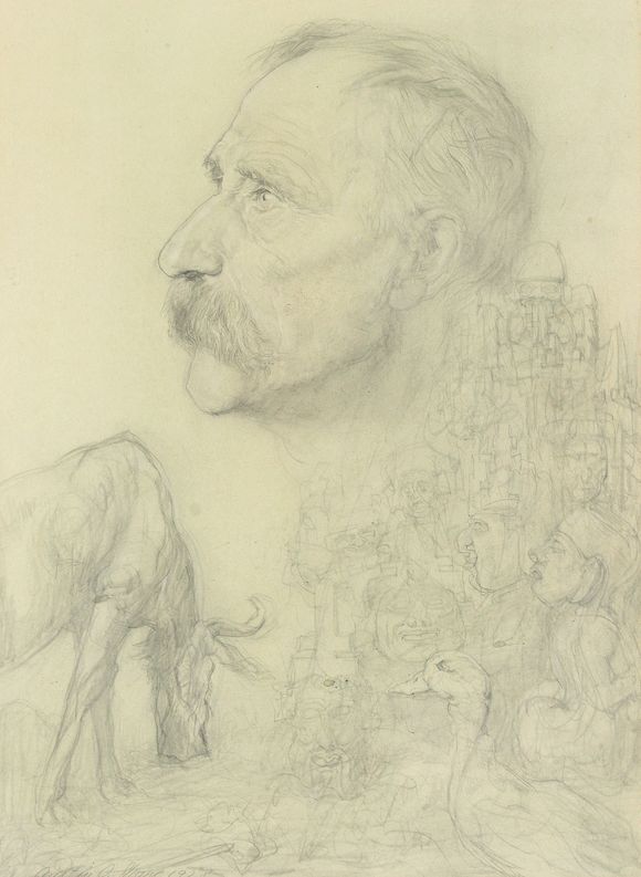 Bonhams : Austin Osman Spare (British, 1886-1956) The Nascent Soul ...