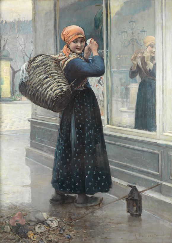 Bonhams : Raul André Jacques Forcade (exh. 1870-1882) Après le bal, 1919