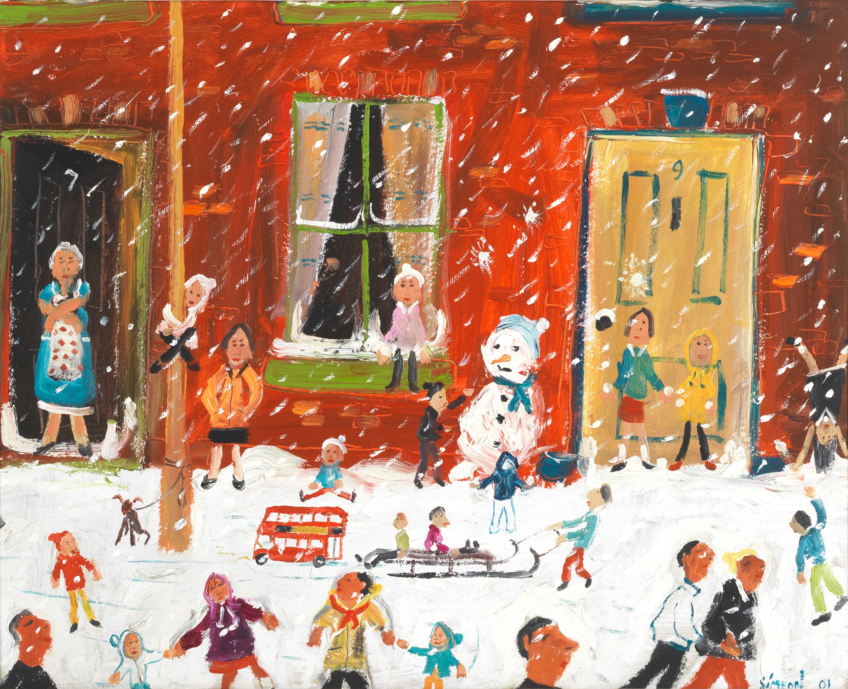 Bonhams : Simeon Stafford (British, born 1956) In the Snow