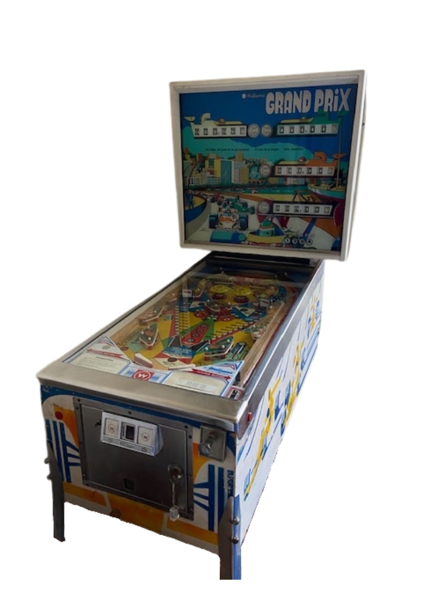 1976 Williams Grand Prix Pinball Machine - auctions & price archive