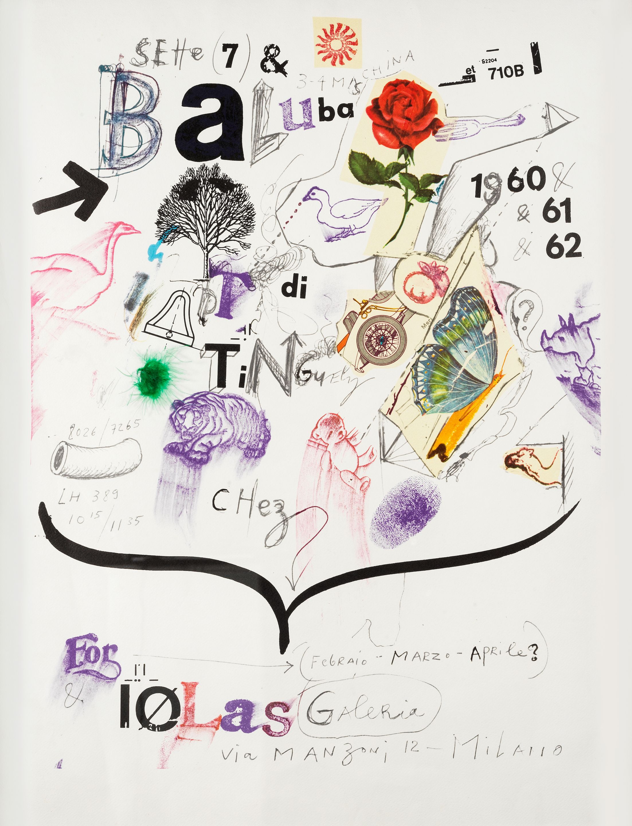Bonhams Cornette de Saint Cyr : Jean TINGUELY (1925-1991) BALUBA Offset ...