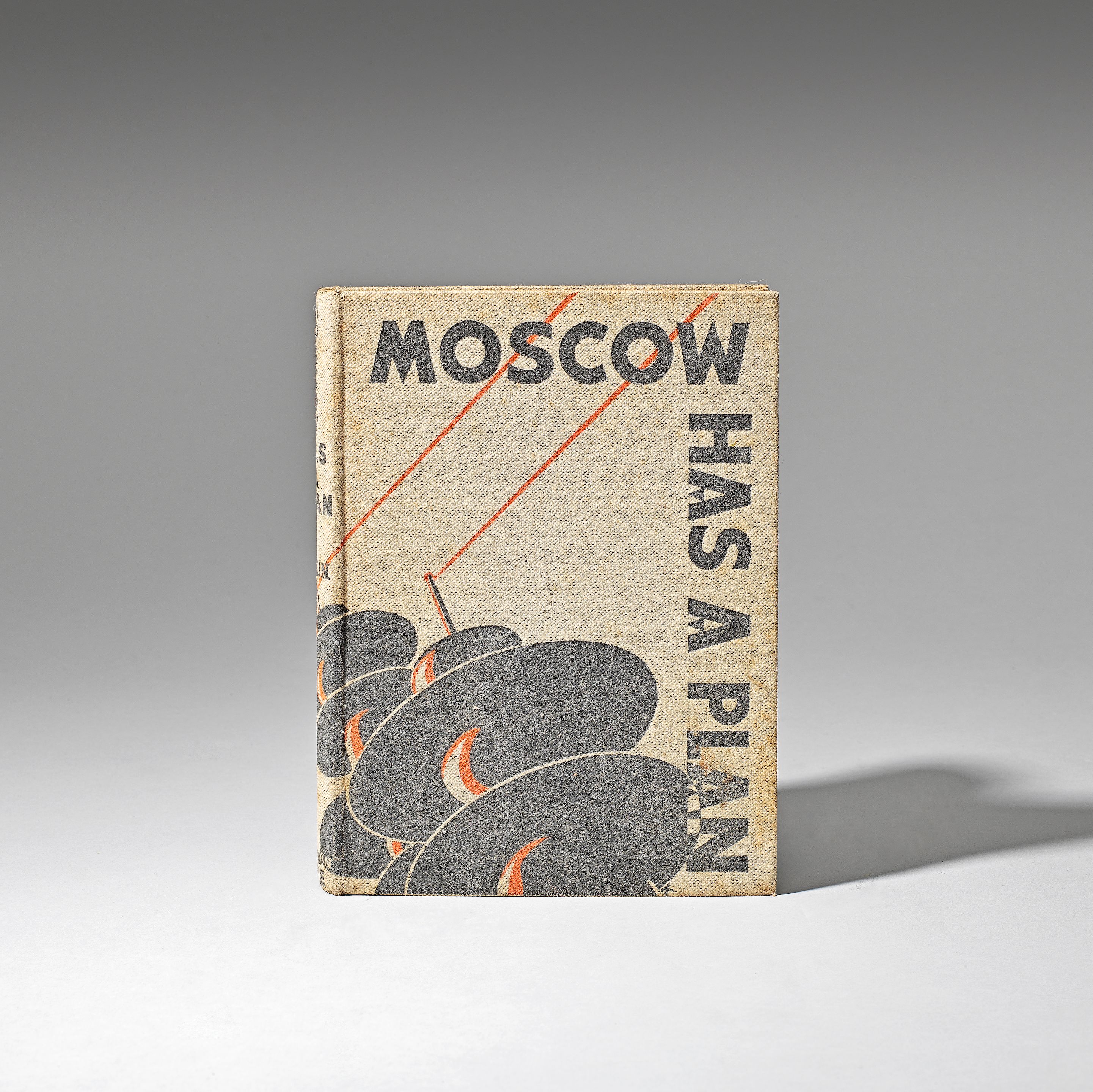 Bonhams : M. Ilin MOSCOW HAS A PLAN, 1931
