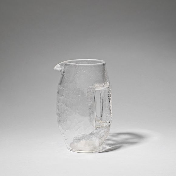 Bonhams : Koloman Moser: Made by Loetz Barrel shaped water jug, circa 1905