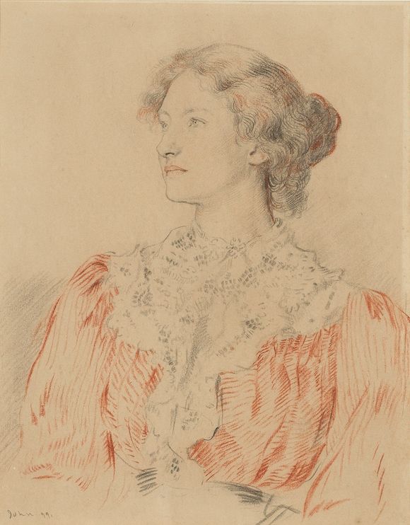 Bonhams : Augustus Edwin John O.M., R.A. (British, 1878-1961) Portrait ...