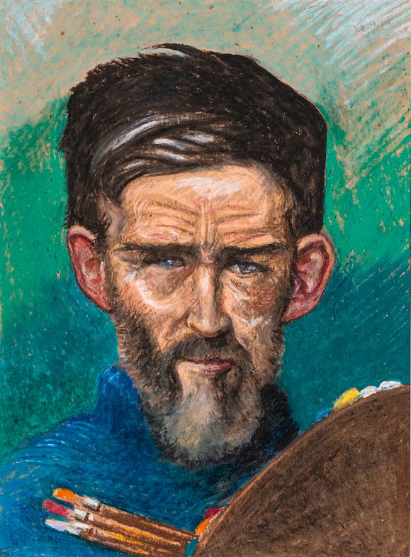 Bonhams : Harry Kernoff R.H.A. (Irish, 1900-1974) Portrait of Sean ...