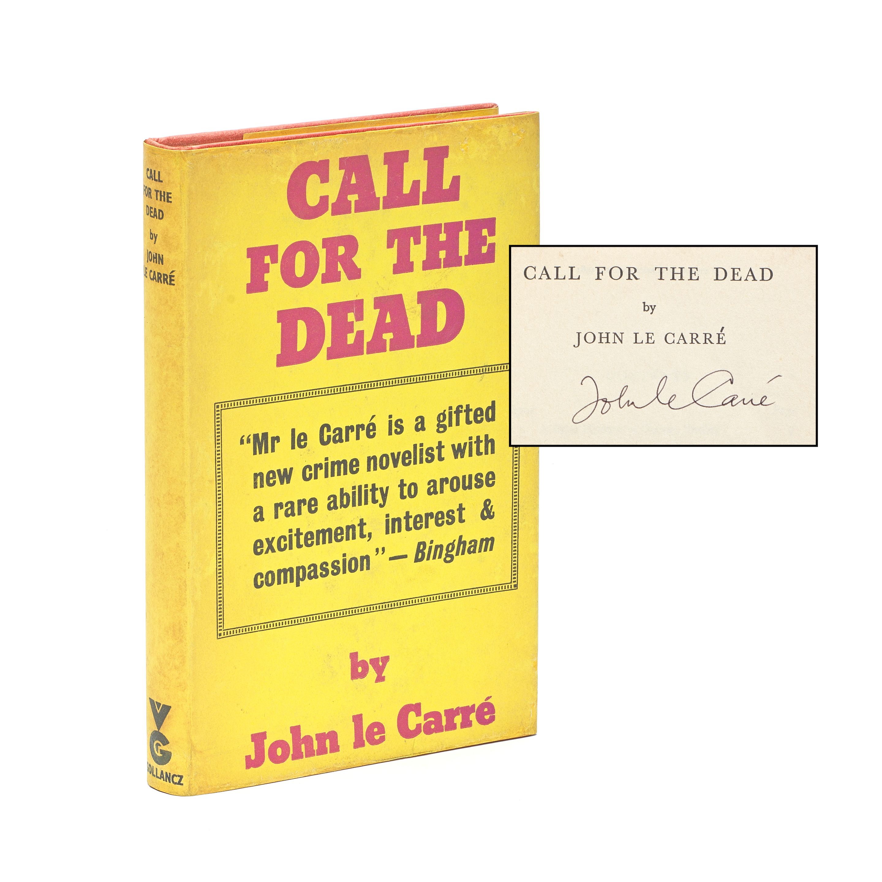 Bonhams : LE CARRÉ (JOHN) Call for the Dead, FIRST EDITION OF THE ...