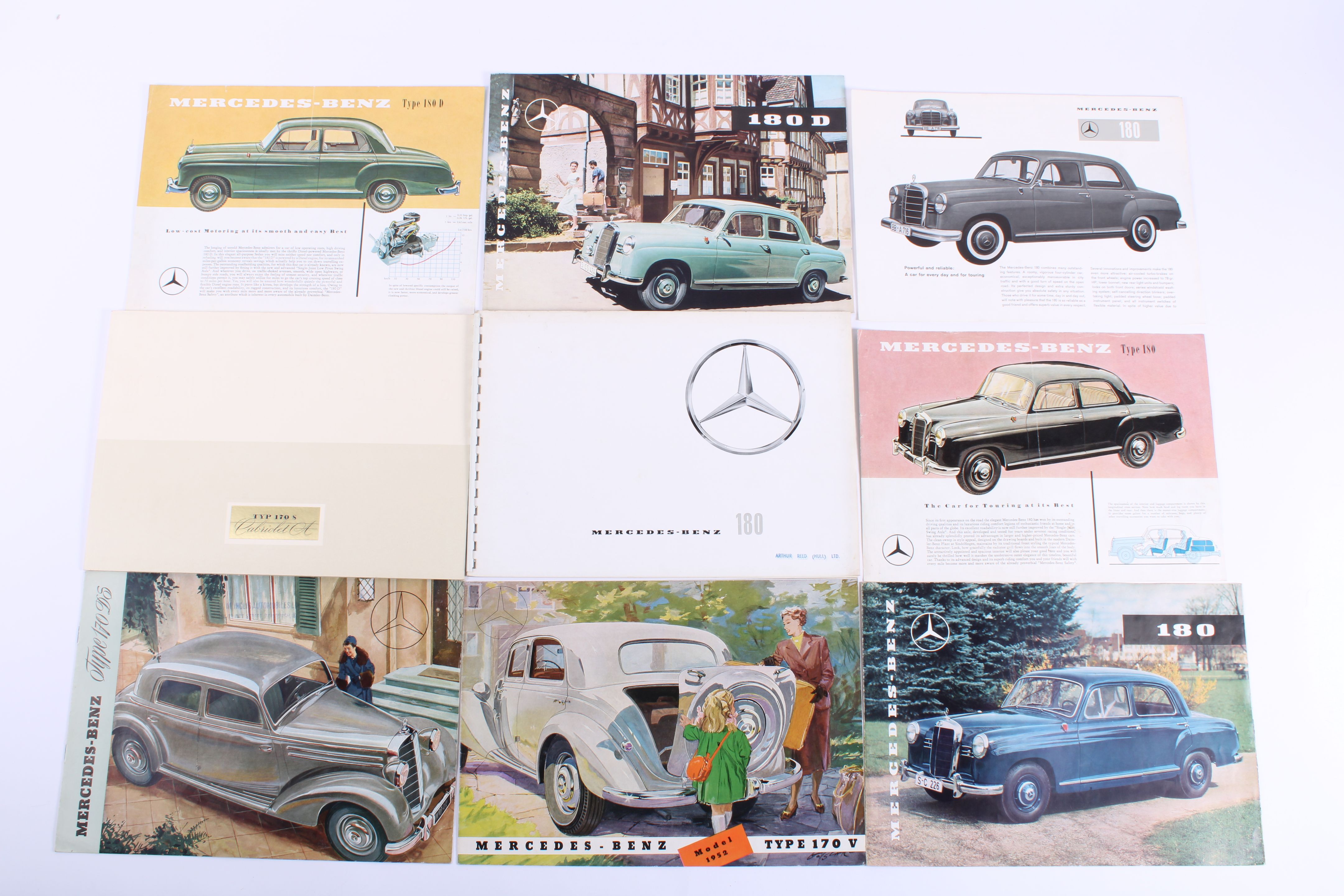 Bonhams Cars : Mercedes-Benz - '170' and '180' type sales brochures ...