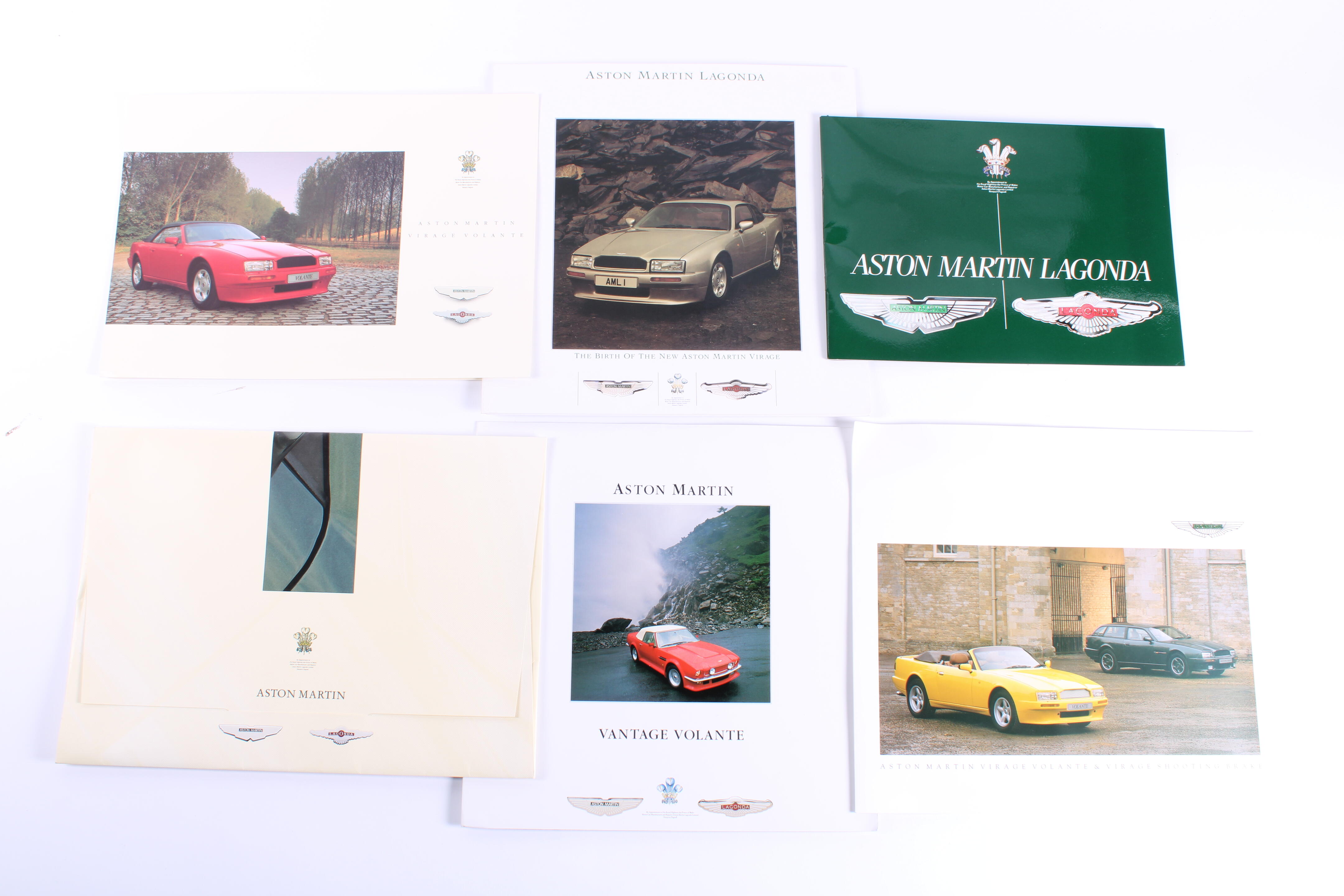Bonhams Cars : Aston Martin - assorted sales brochures and ephemera, ((Qty))