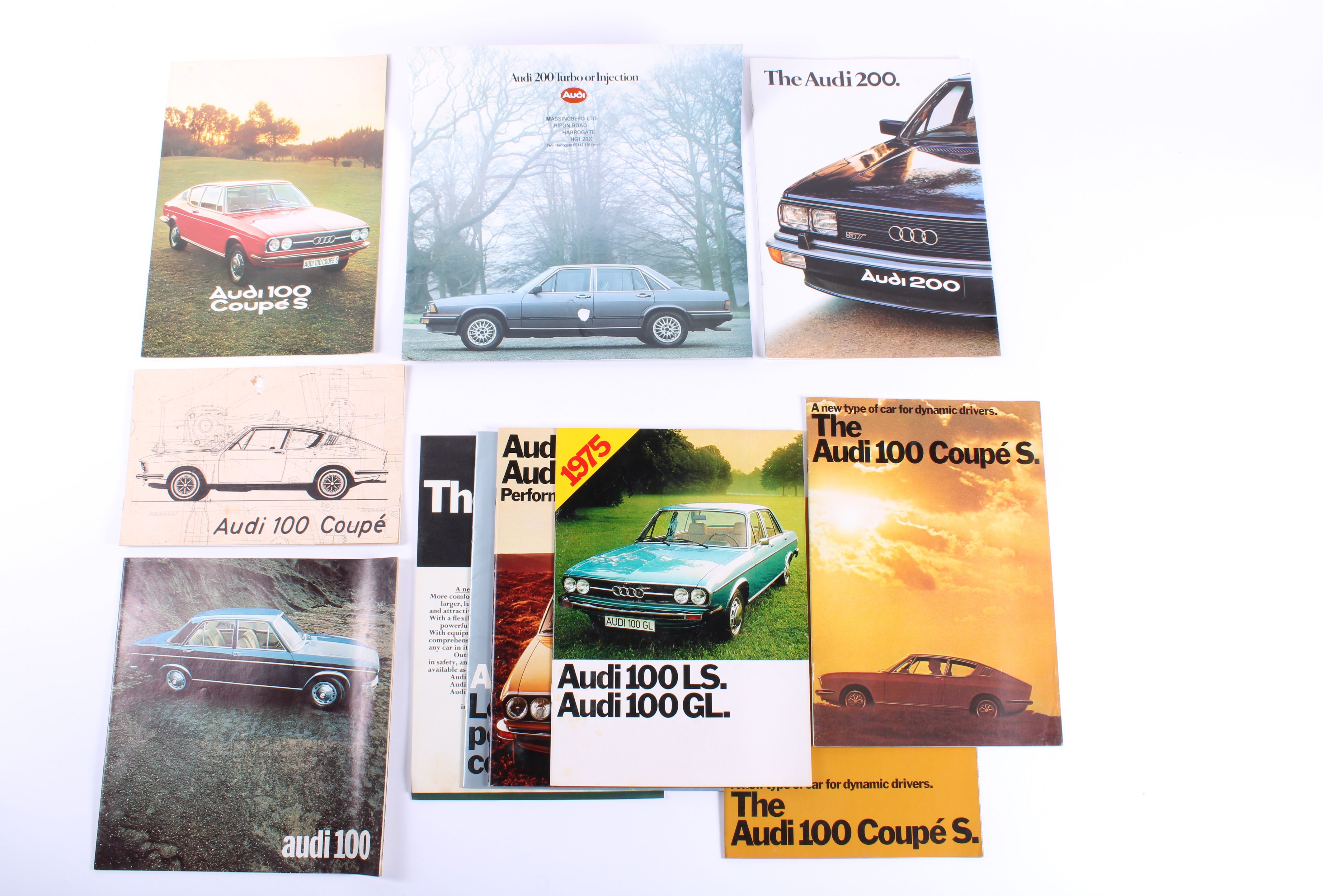 Bonhams Cars : AUDI - A large collection of post-1964 sales brochures ...