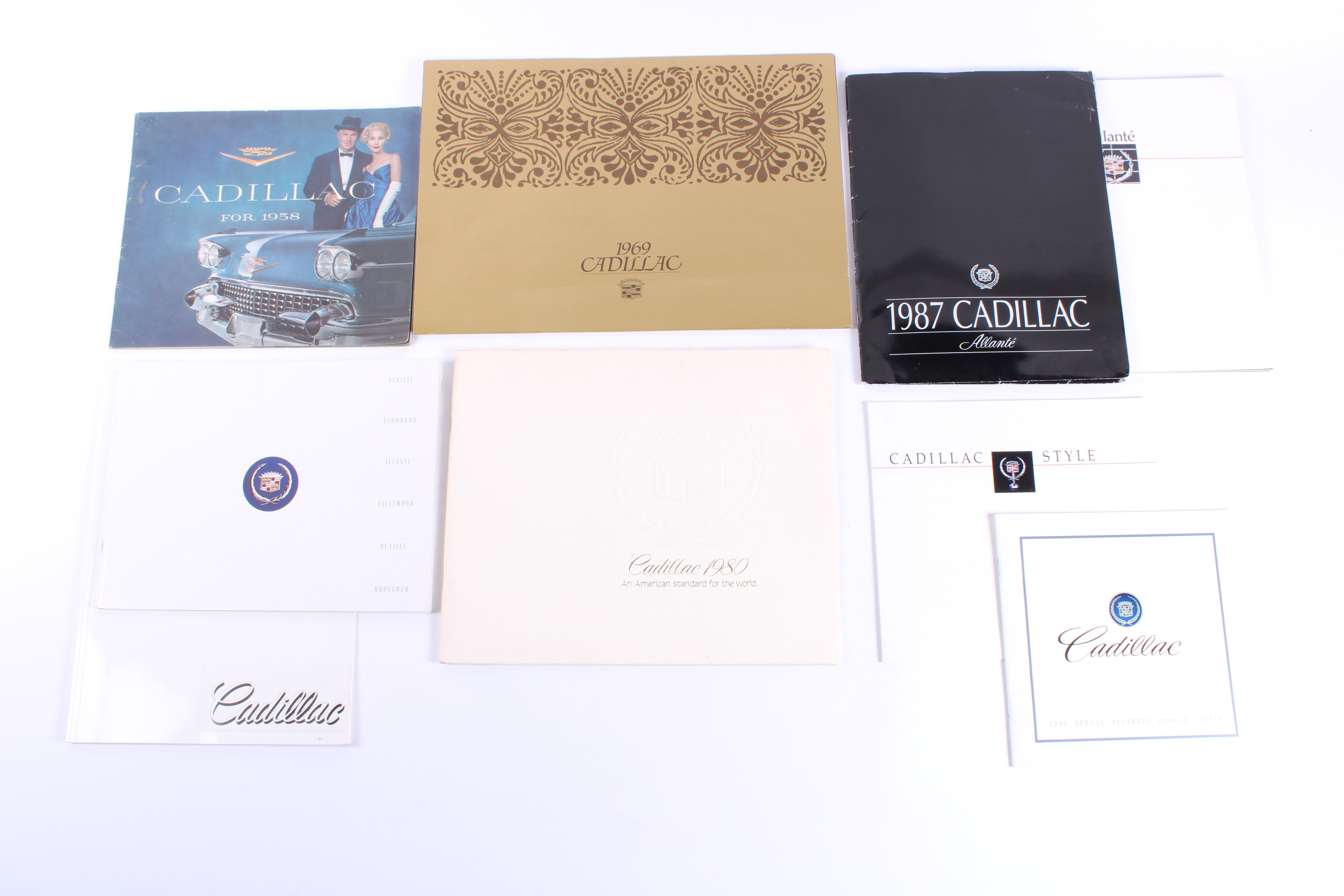 Bonhams Cars : Cadillac - assorted brochures and ephemera, ((Qty))