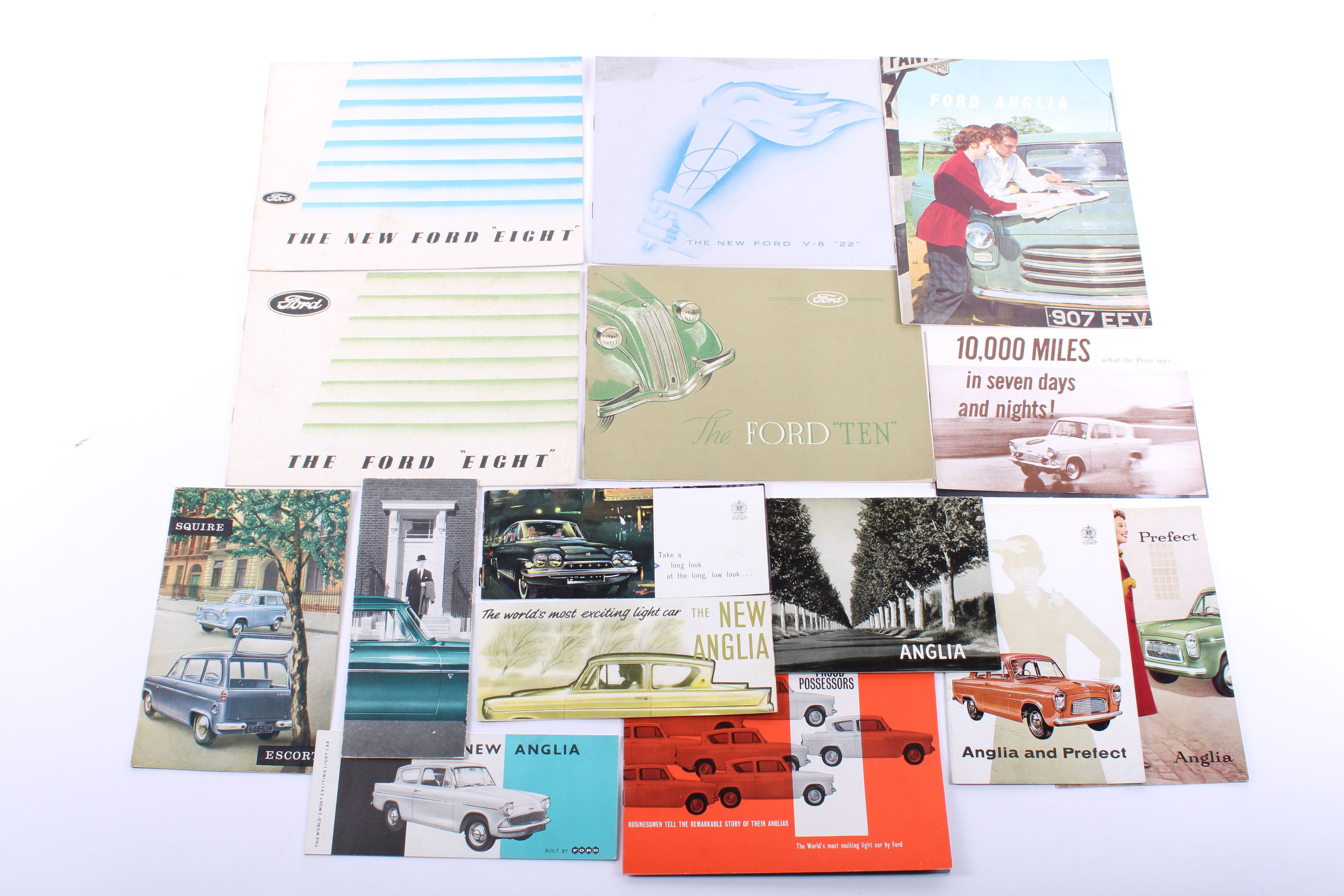 Bonhams Cars : Ford - a large collection of British sales brochures ...