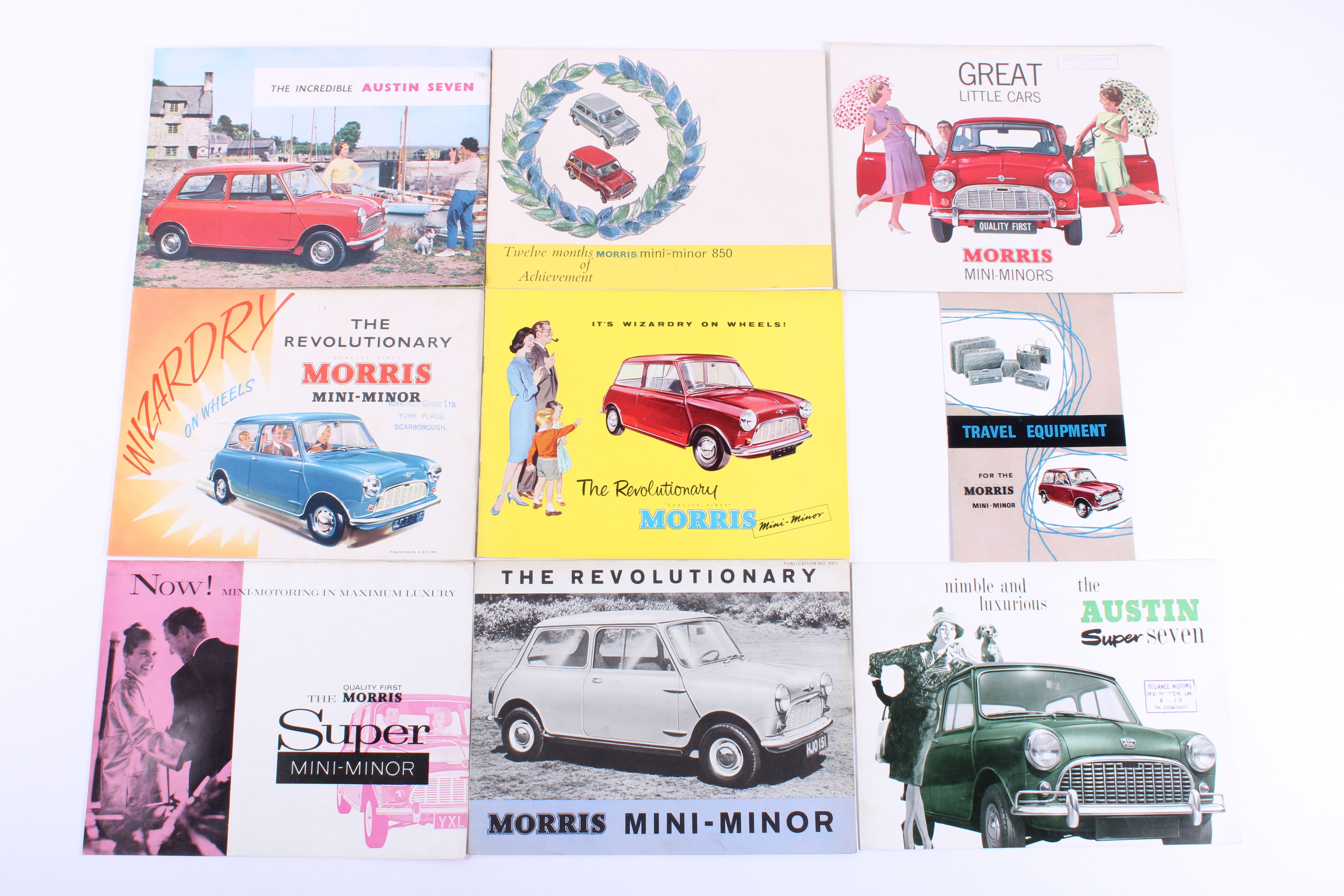 Bonhams Cars : Morris, Austin and BMC- Mini sales brochures, catalogues and ephemera, 1959-1960s ...