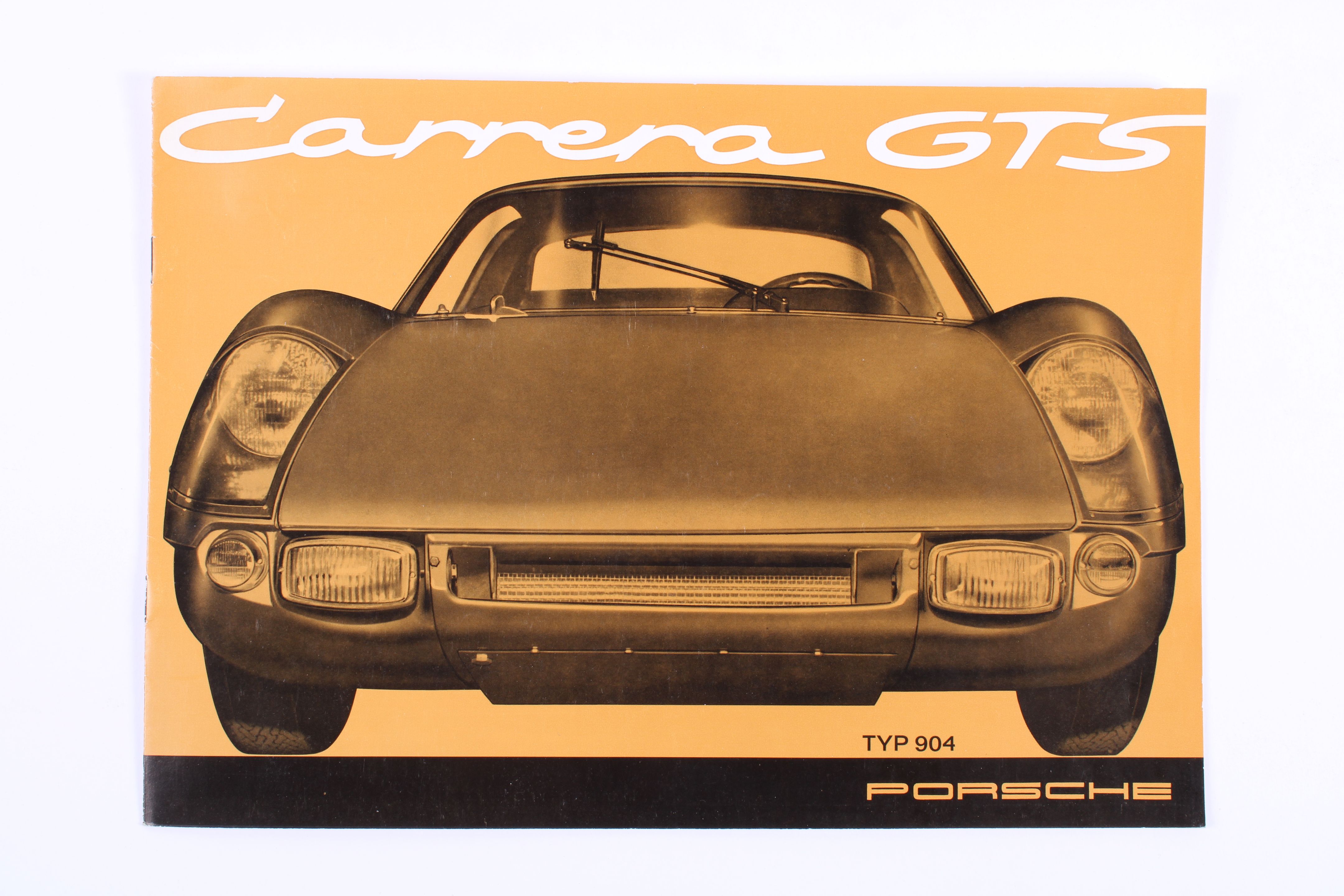 Bonhams Cars : Porsche - a rare 904 Carrera GTS sales brochure, March 1964,