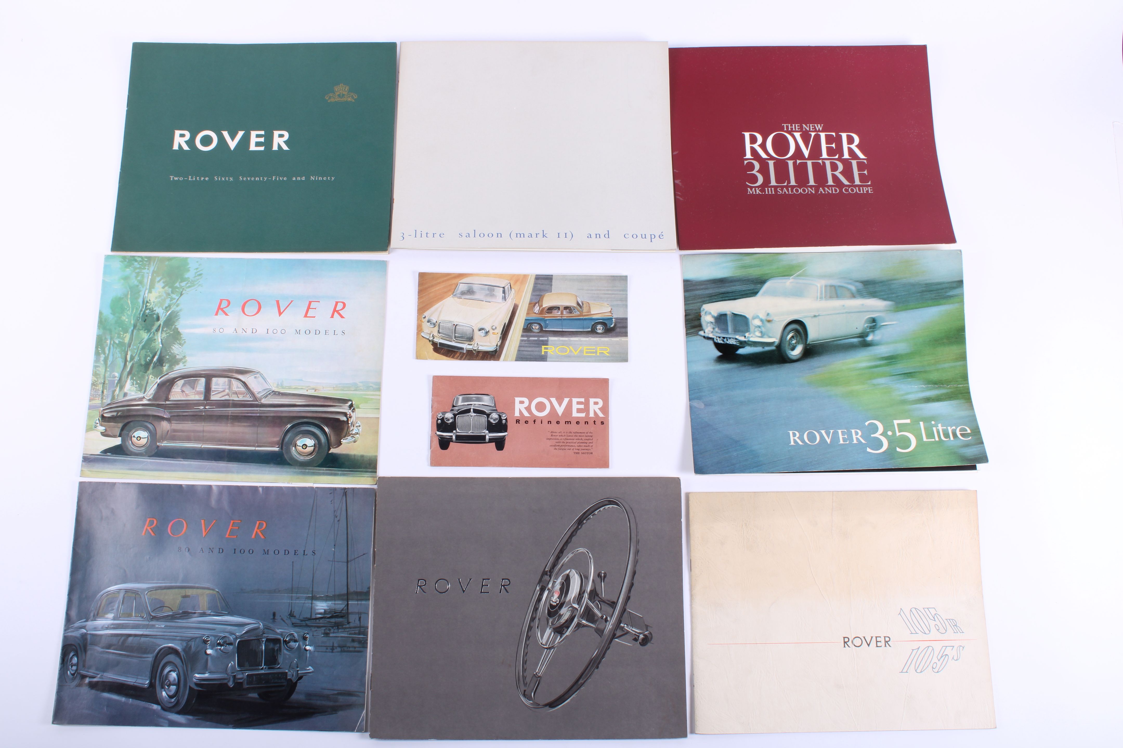 Bonhams Cars : Rover - assorted sales brochures, catalogues and ...
