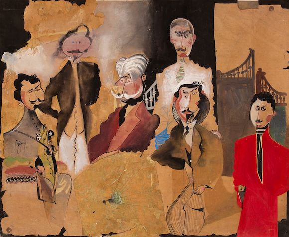 Bonhams : Levan Chogoshvili (Georgian, born 1953) Destroyed Georgian ...